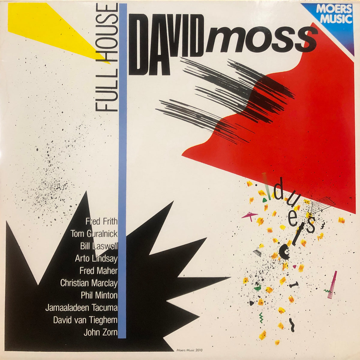 David Moss "Full House" – PHYSICAL STORE