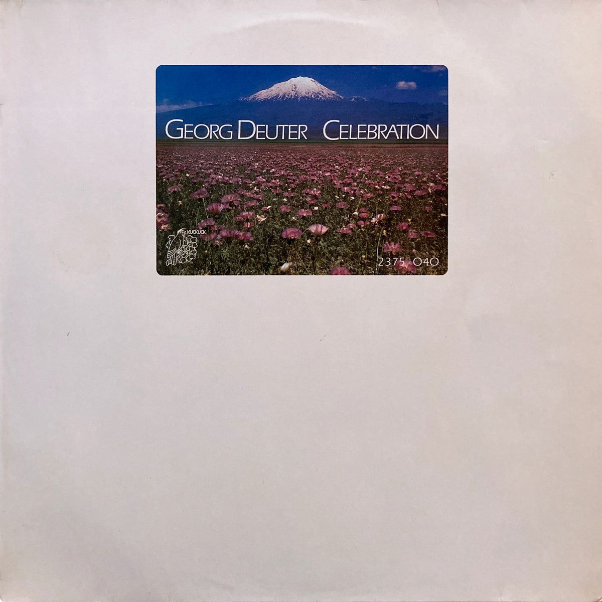 Georg Deuter “Celebration” – PHYSICAL STORE