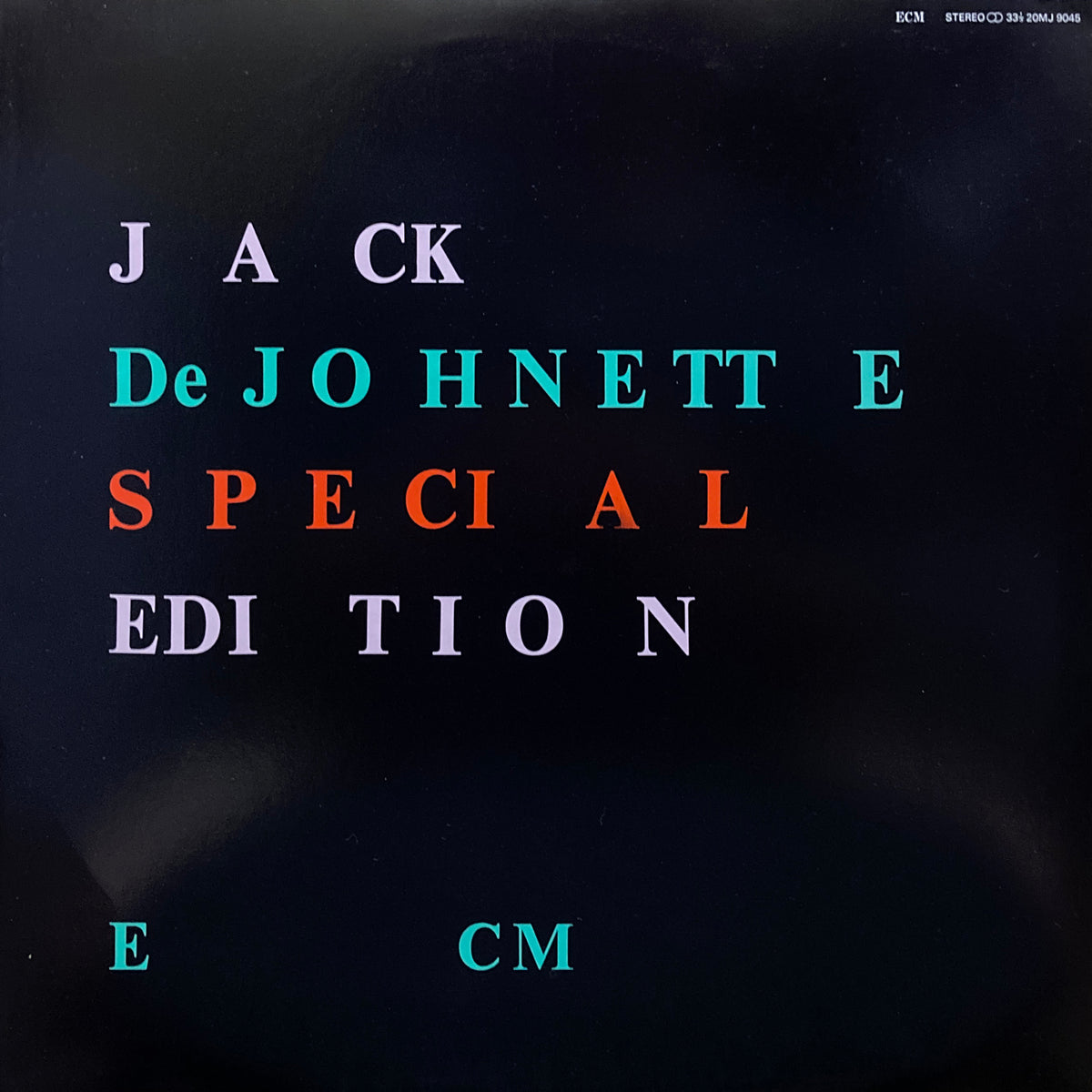 Jack DeJohnette “Special Edition” – PHYSICAL STORE