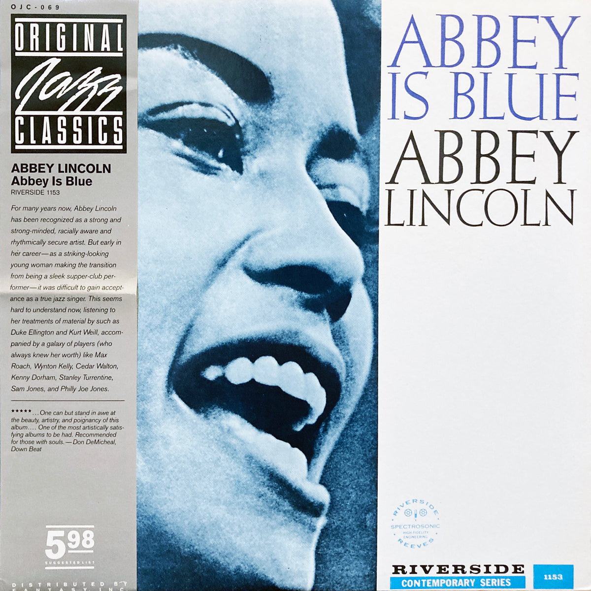 Abbey Lincoln “Abbey is Blue” – PHYSICAL STORE