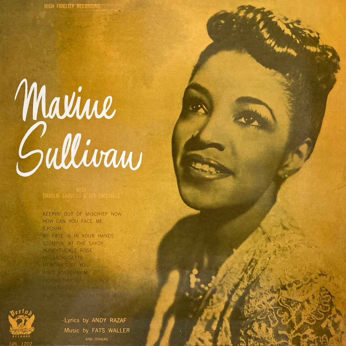 Maxine Sullivan “Maxine Sullivan, Vol. II” – PHYSICAL STORE